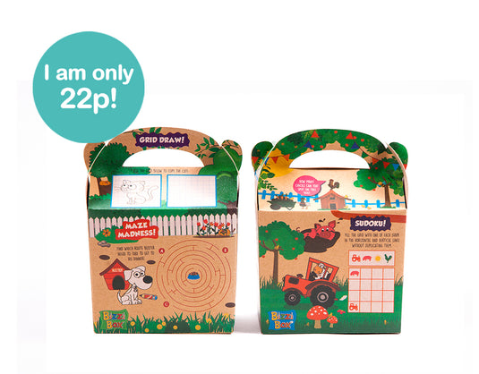 Kraft Bizzi Kids Takeaway Boxes Pet/Farm - Craftis Children's Takeaway ...